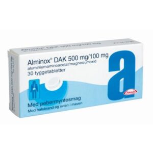 Alminox® DAK - Bivirkninger, virkning, priser, graviditet osv.