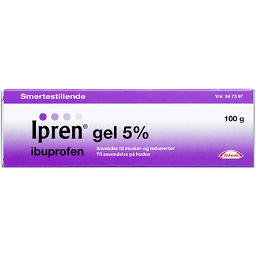 Ipren® gel 5% - Få den i håndkøb til en lav pris her (med levering)