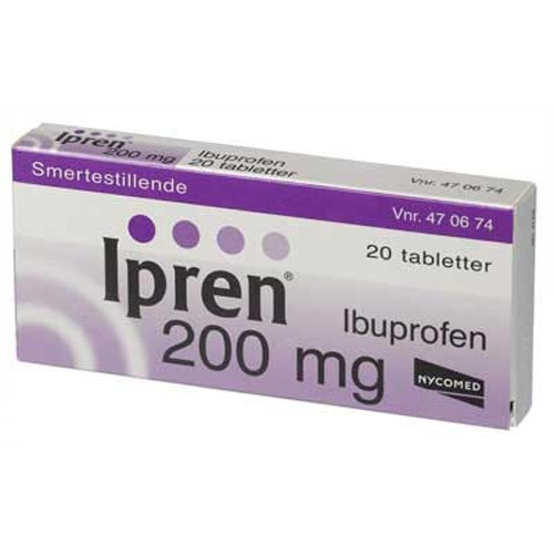 Ipren® 200 mg (håndkøb) - Om bivirkninger, graviditet, amning osv.