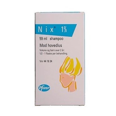 Nix® Creme/Shampoo mod fnat og lus - Bivirkninger, priser, anvendelse mv.