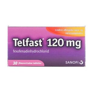 Telfast® (120/180 mg) i håndkøb - Se priser og læs om bivirkninger ...
