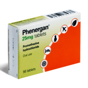 Phenergan® 25 mg - Køb det til en lav pris her (ikke håndkøb)